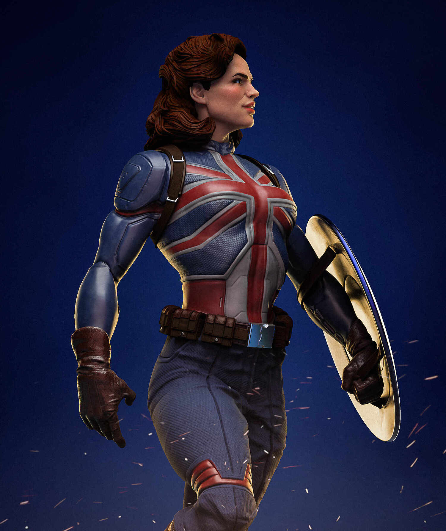 Captain carter - Fanart - ZBrushCentral