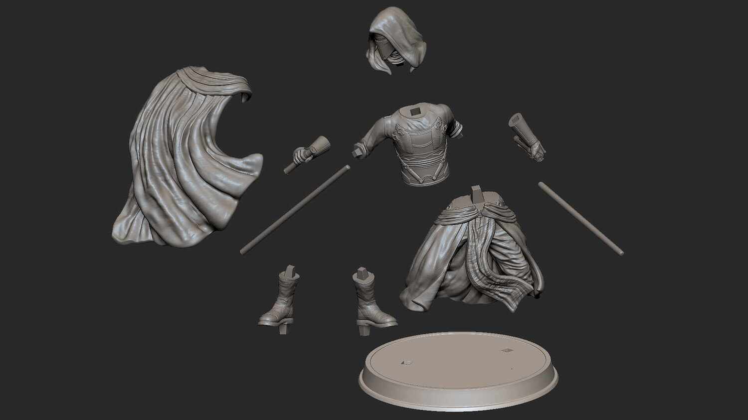 Darth Revan - ZBrushCentral