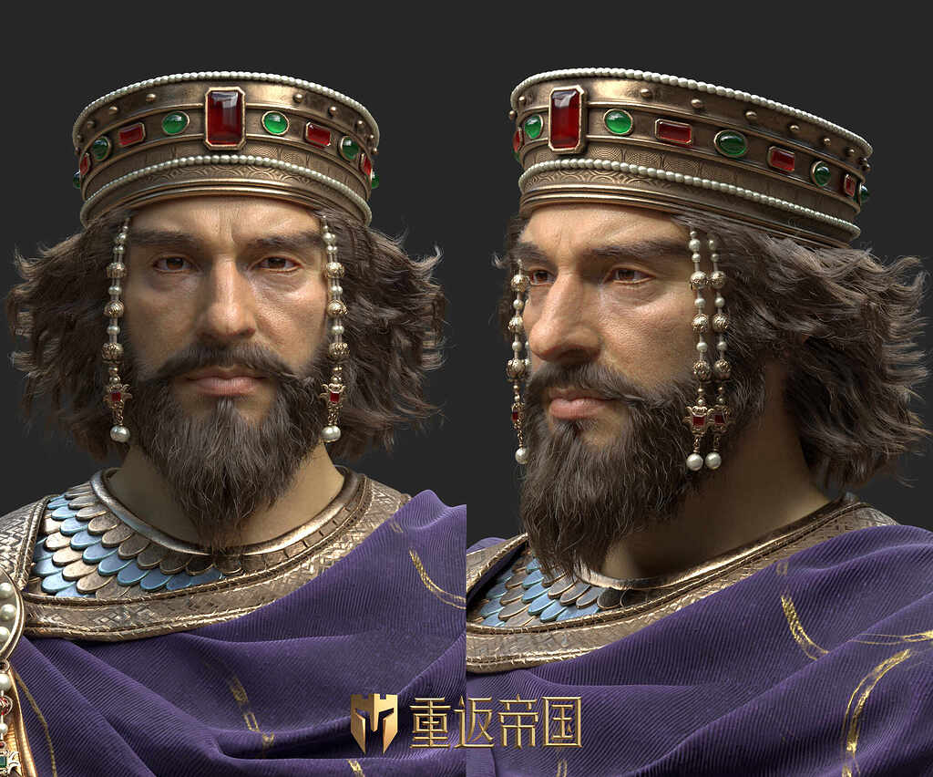 AGE OF EMPIRES MOBILE Justinian the Great - ZBrushCentral