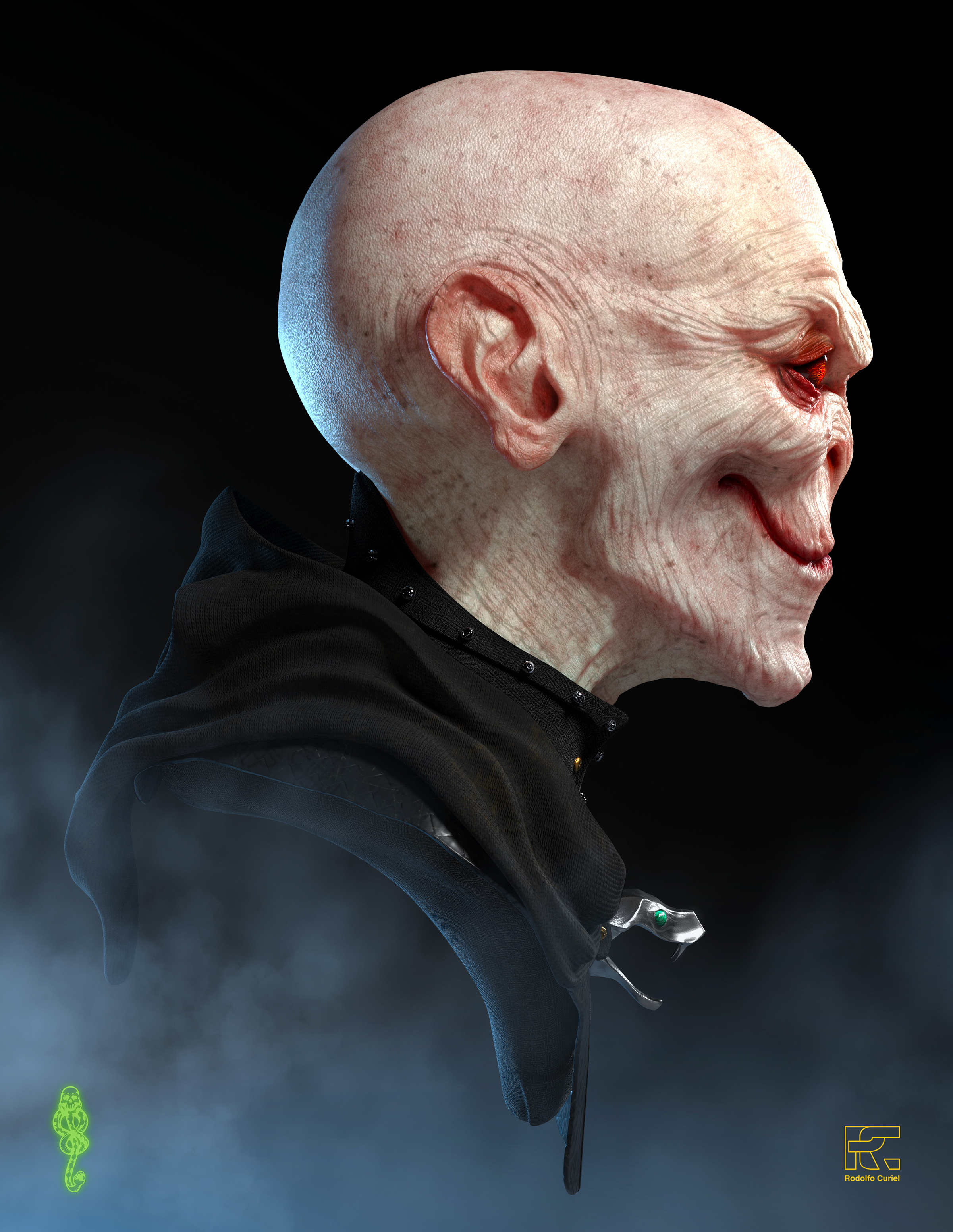 LORD VOLDEMORT (fan art) - ZBrushCentral