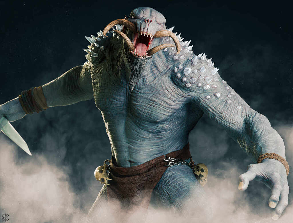 SNOW TROLL - ZBrushCentral