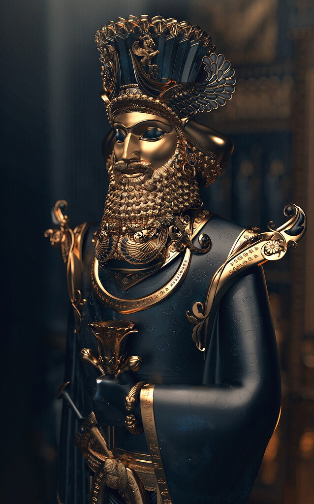 "Great Kings Of Old" - ZBrushCentral