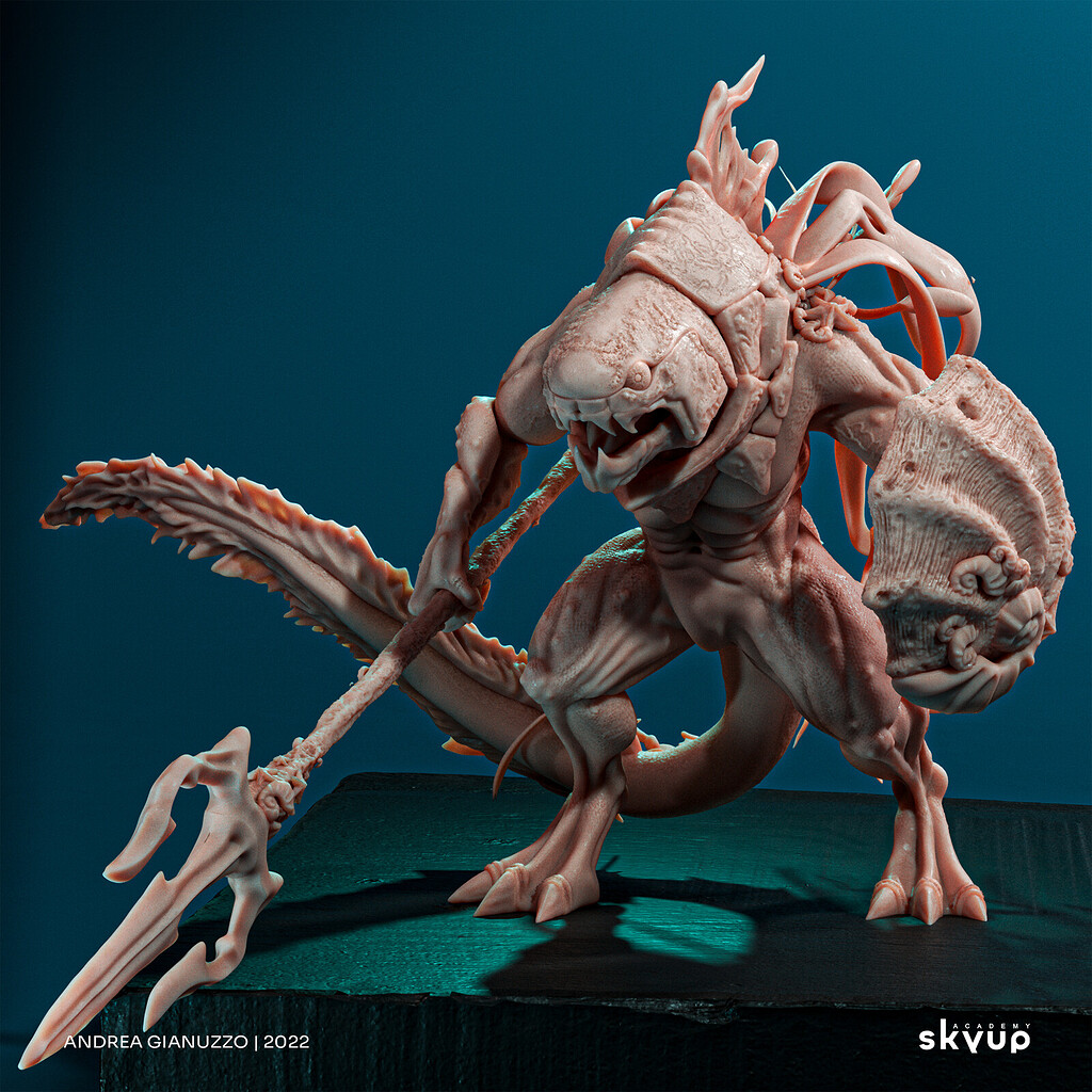 Daigon Warrior - ZBrushCentral