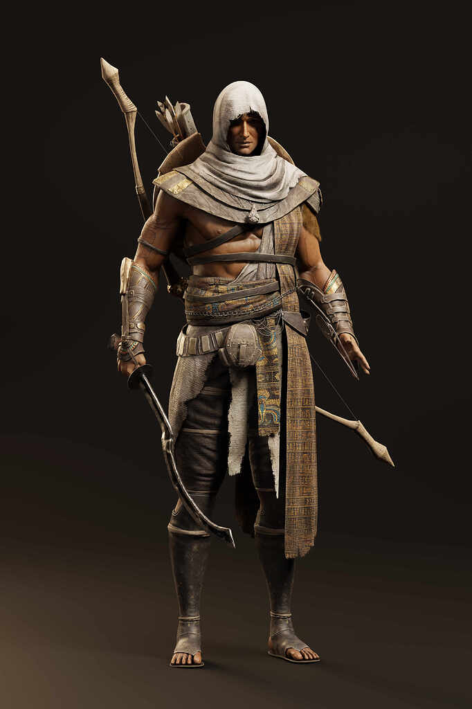 BAYEK OF SIWA FANART (ASSASSIN'S CREED ORIGINS) - ZBrushCentral
