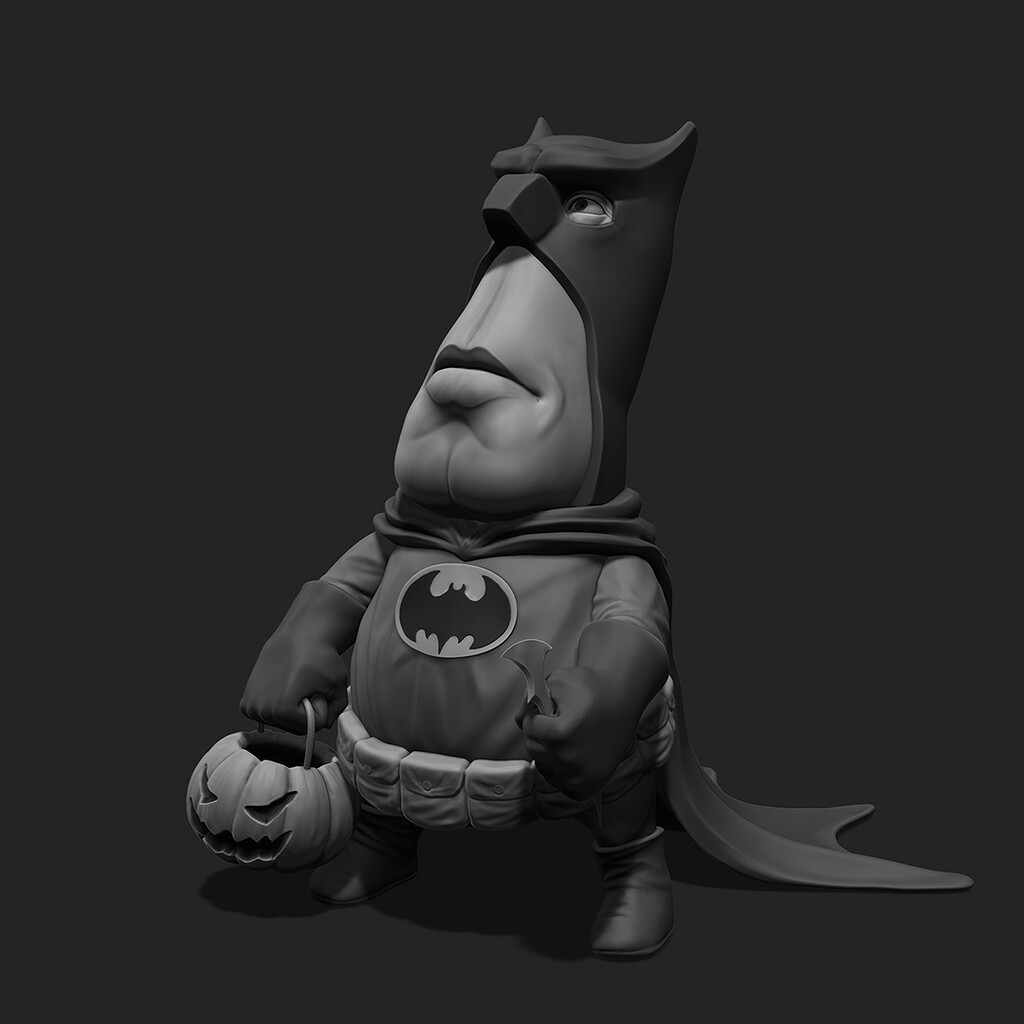 Trick or Treat Batman - ZBrushCentral