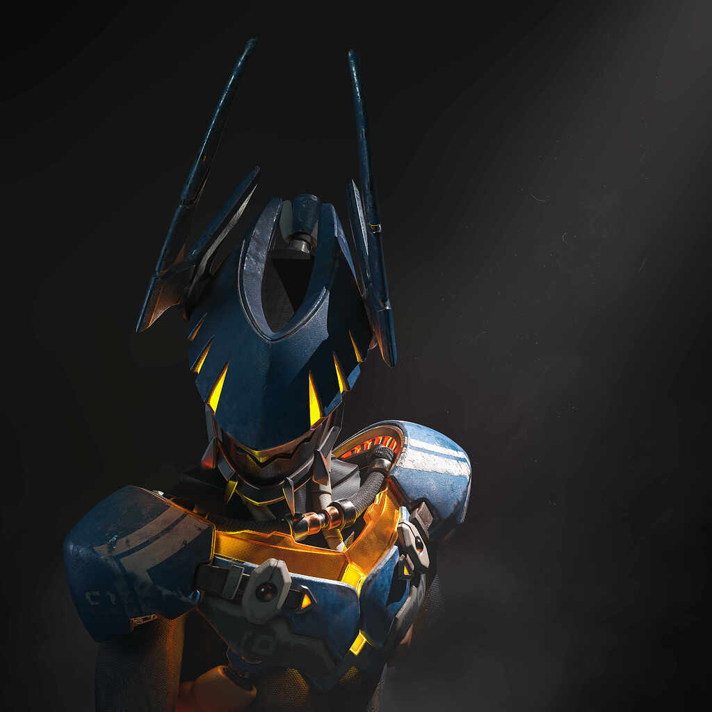 Blue Mecha - ZBrushCentral