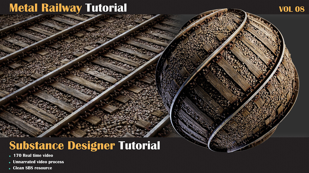 Metal Railway Tutorial - VOL 08 - ZBrushCentral