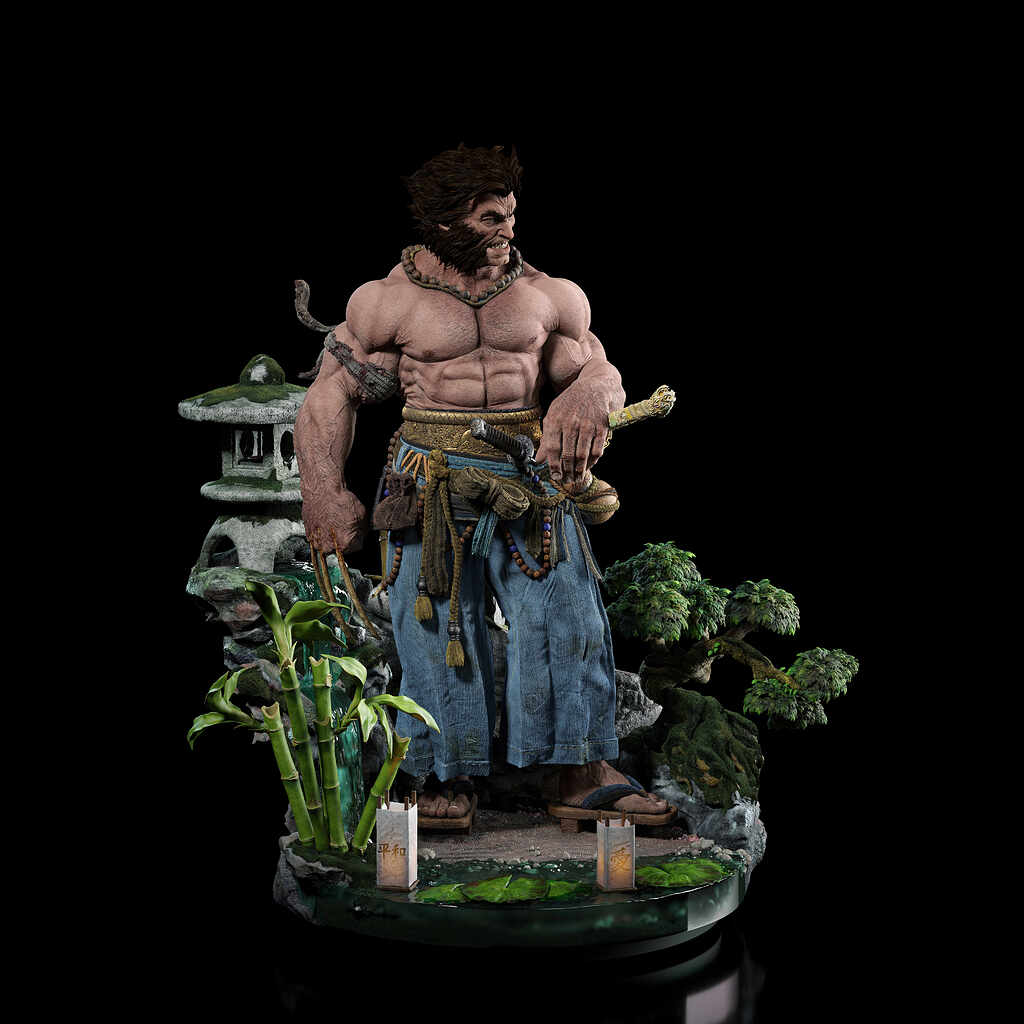 Wolverine Ronin - ZBrushCentral
