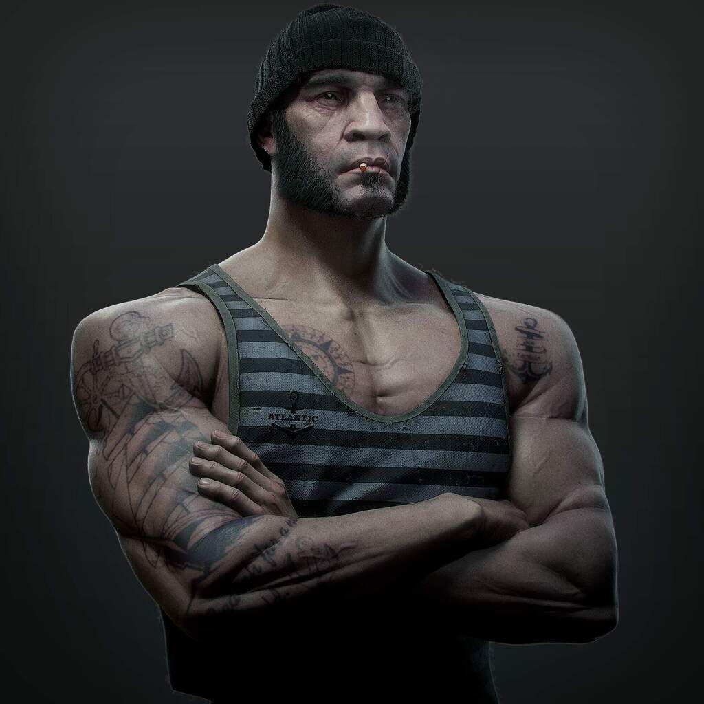 Buff sailor dude - ZBrushCentral