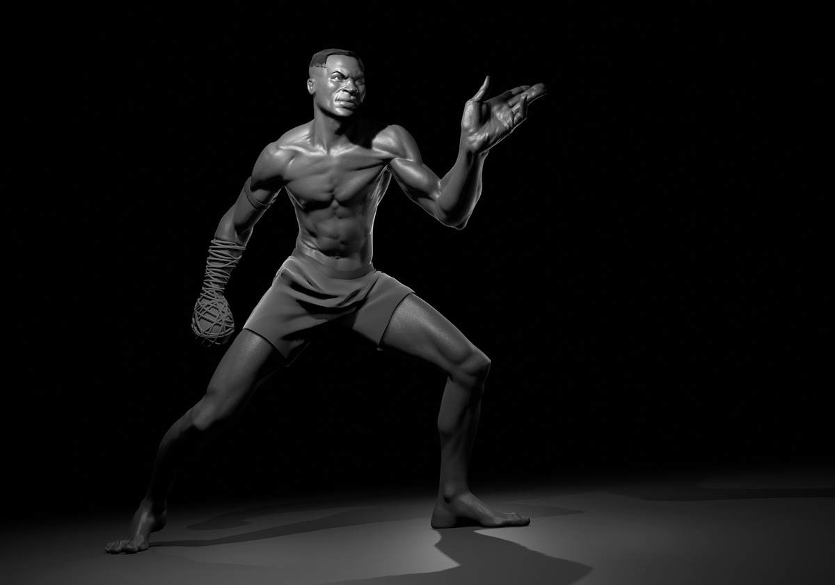 Dambe Fighter - ZBrushCentral