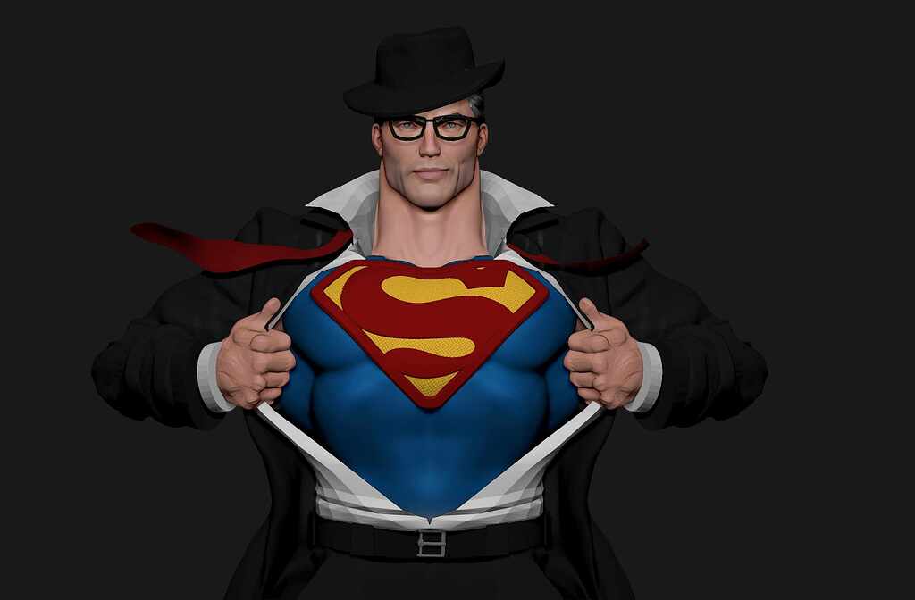 Superman - ZBrushCentral