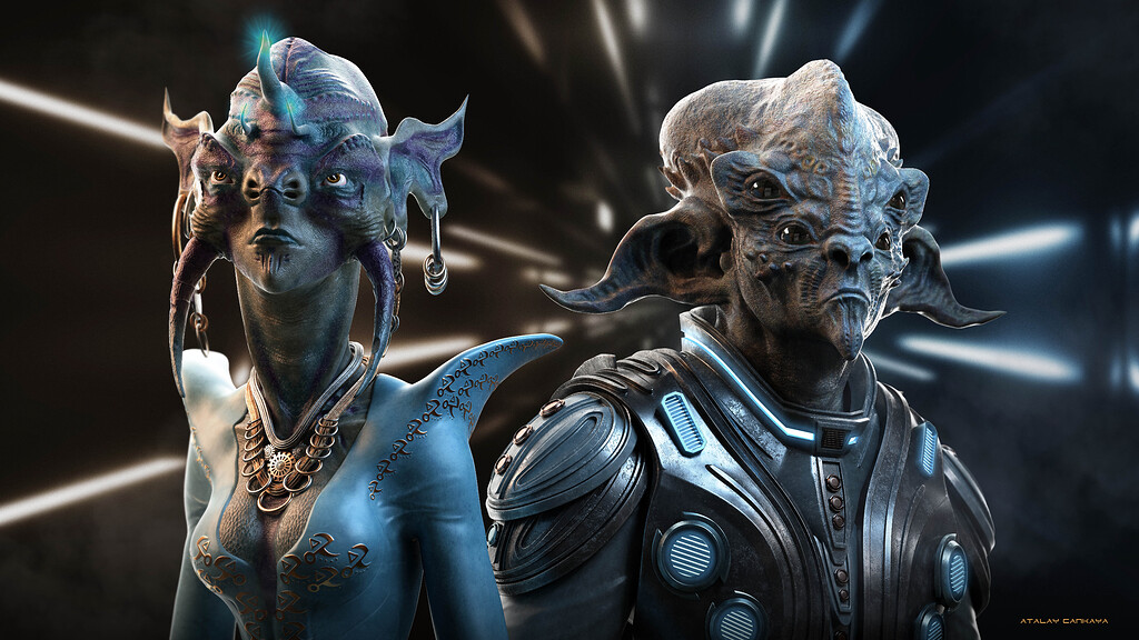 ALIEN CREW - ZBrushCentral