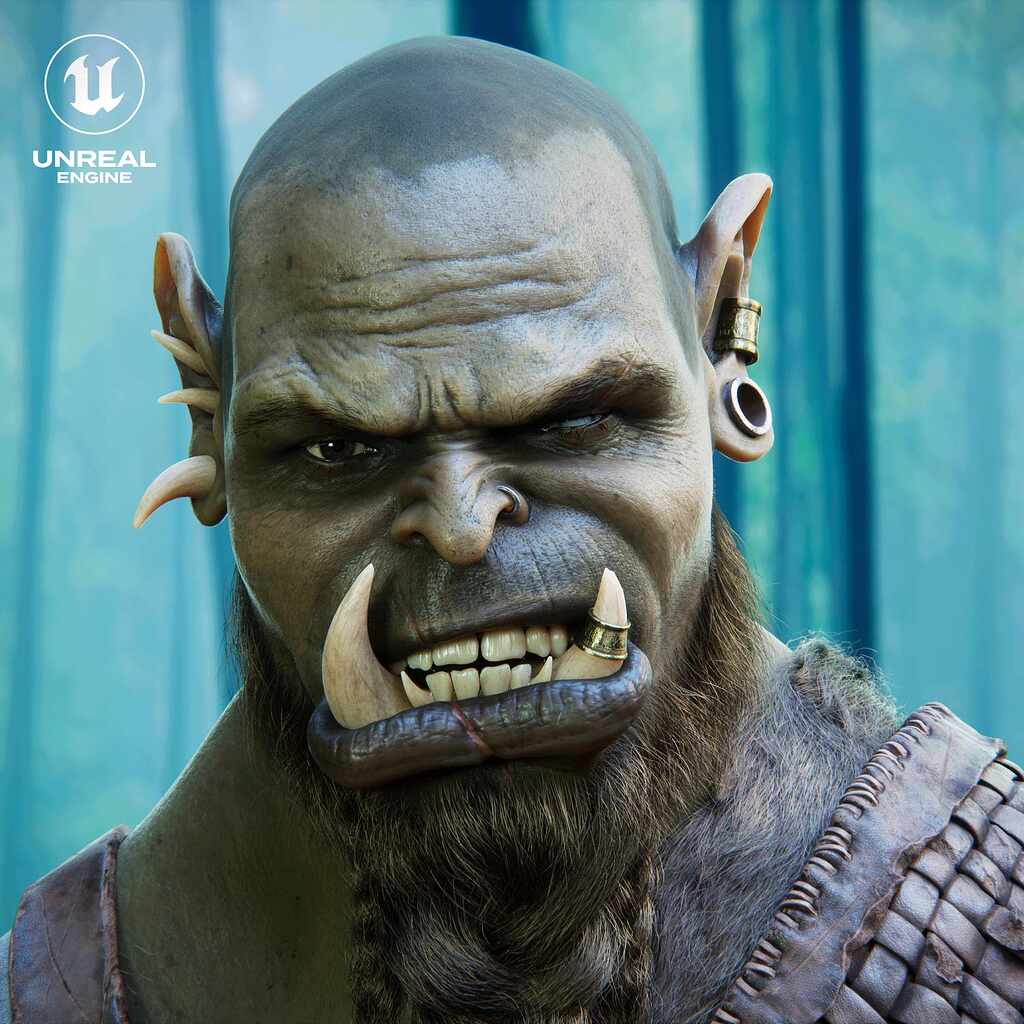 Orc Real-time 3D Character - ZBrushCentral