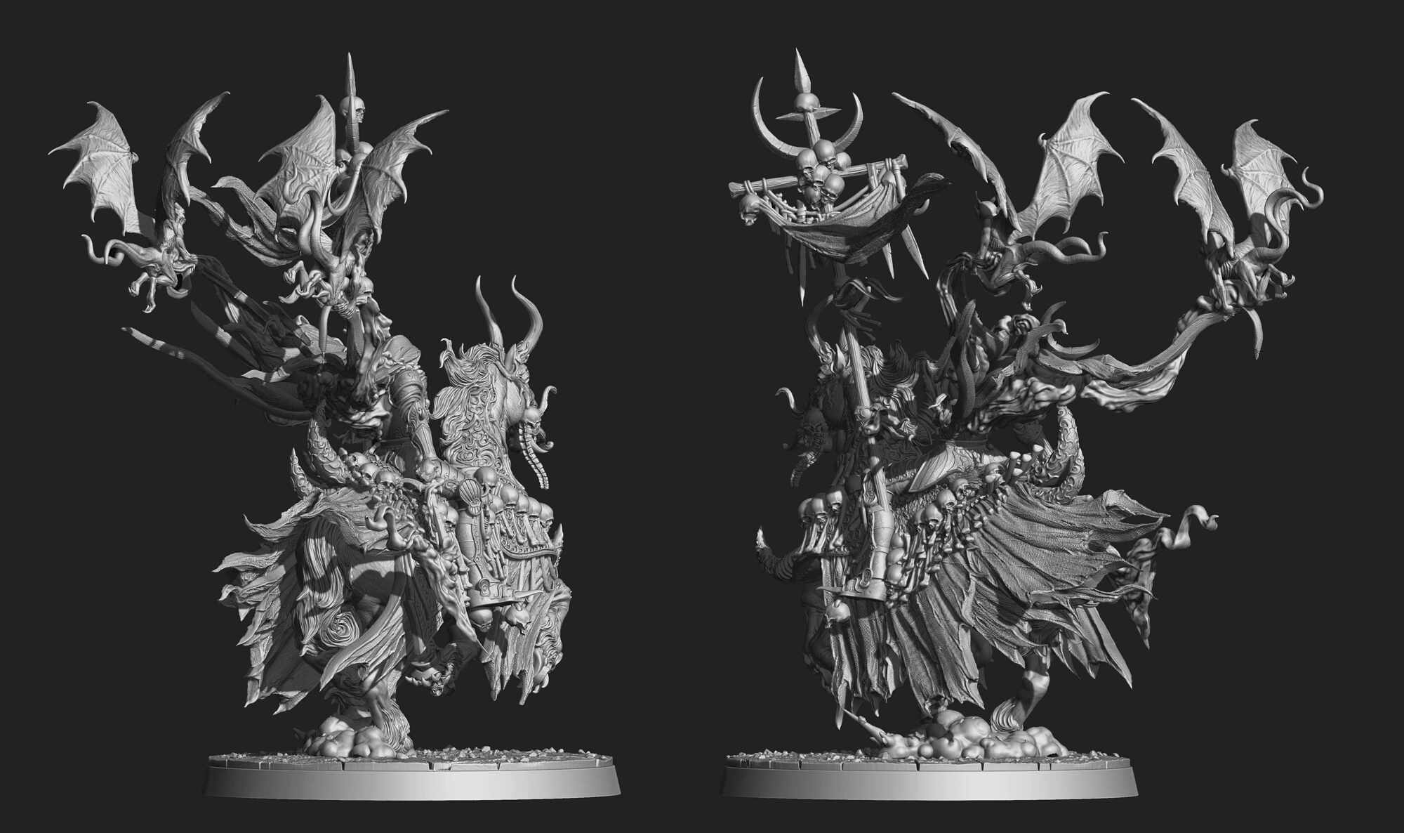 Pusil_Coterie_of_Despair (Creature Caster) Miniature - ZBrushCentral