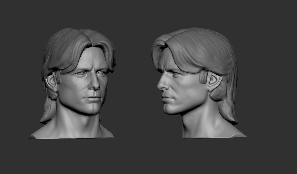 tom cruise face study - ZBrushCentral