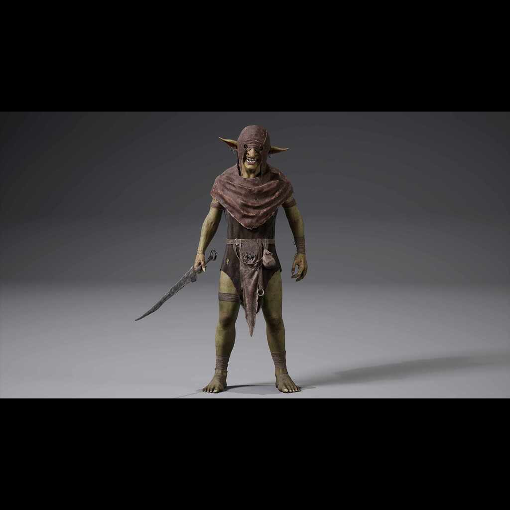 Goblin (Game ready) - ZBrushCentral