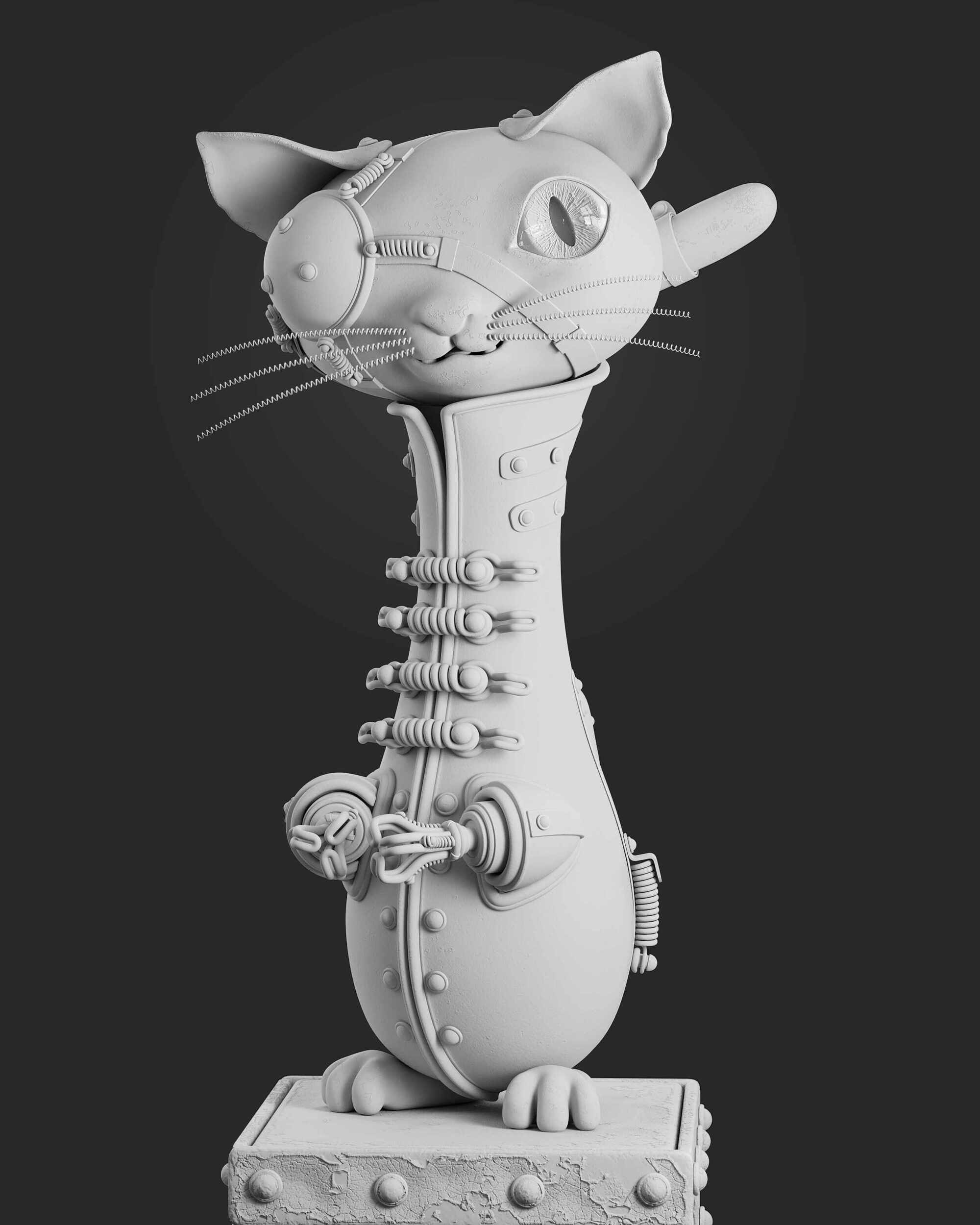 The Cat - ZBrushCentral