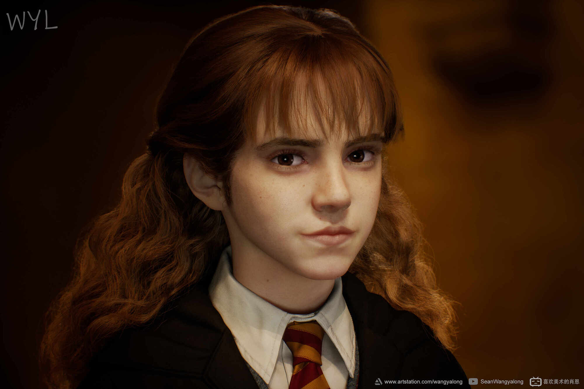 3D Young Hermione Granger - ZBrushCentral