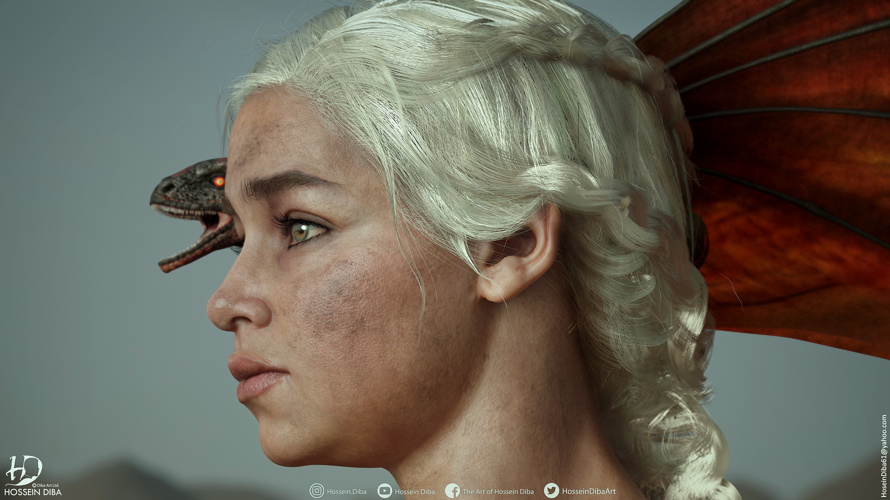 3D Model of Khaleesi (Real Time) - #4 by Asnaei - ZBrushCentral