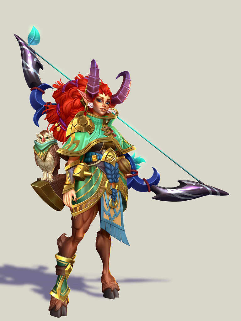 MY 3D CHARACTER PROJECT is based on ZHEFEI HOU concept - ZBrushCentral