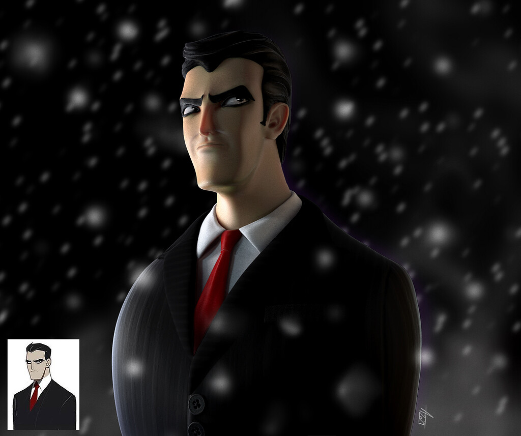 Bruce Wayne - ZBrushCentral