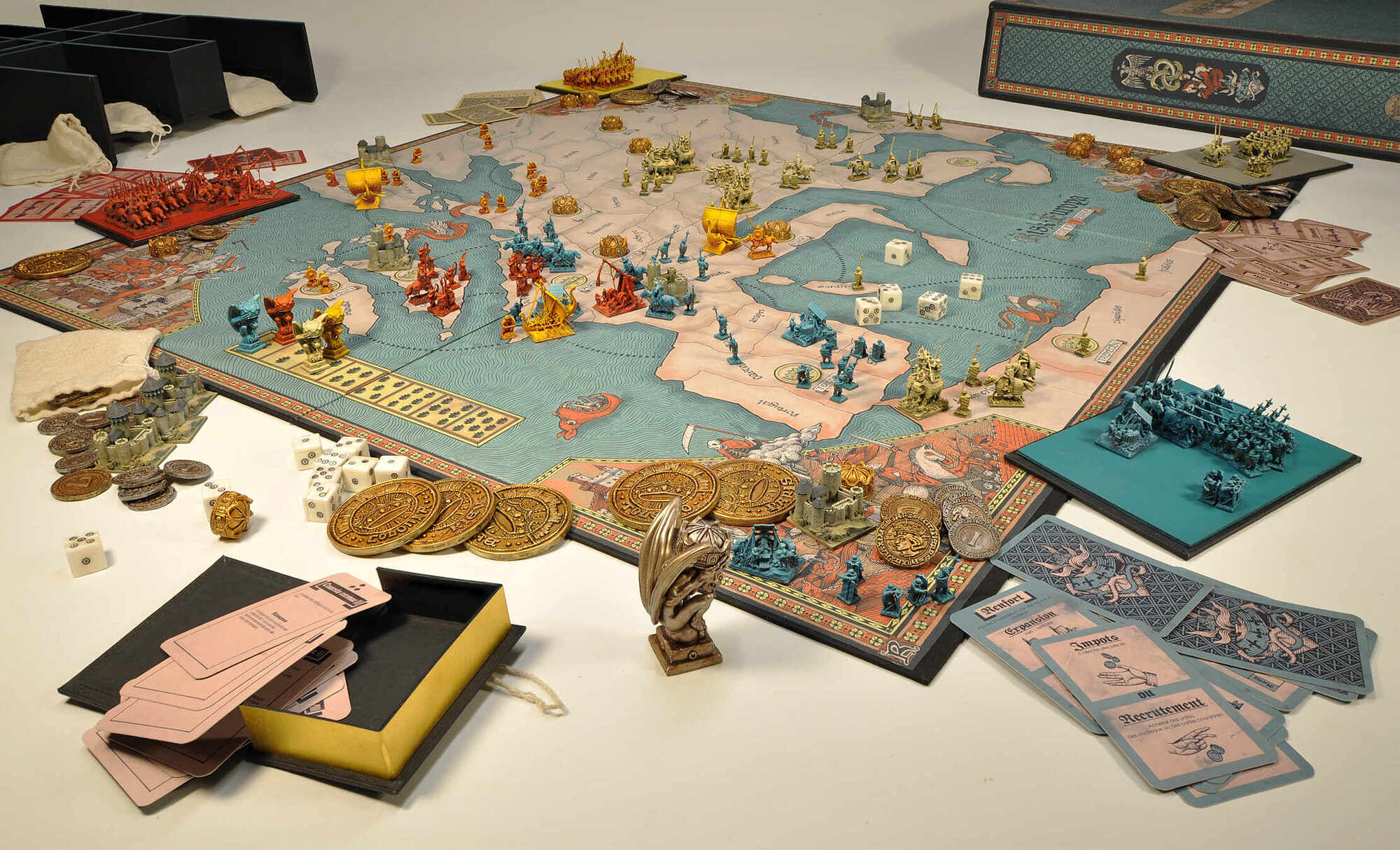 Risk Europe One-Off Boardgame - ZBrushCentral