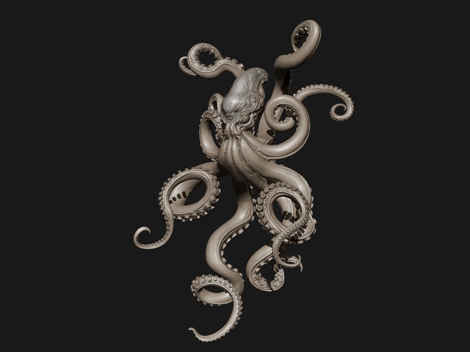 Alien Octopus - ZBrushCentral