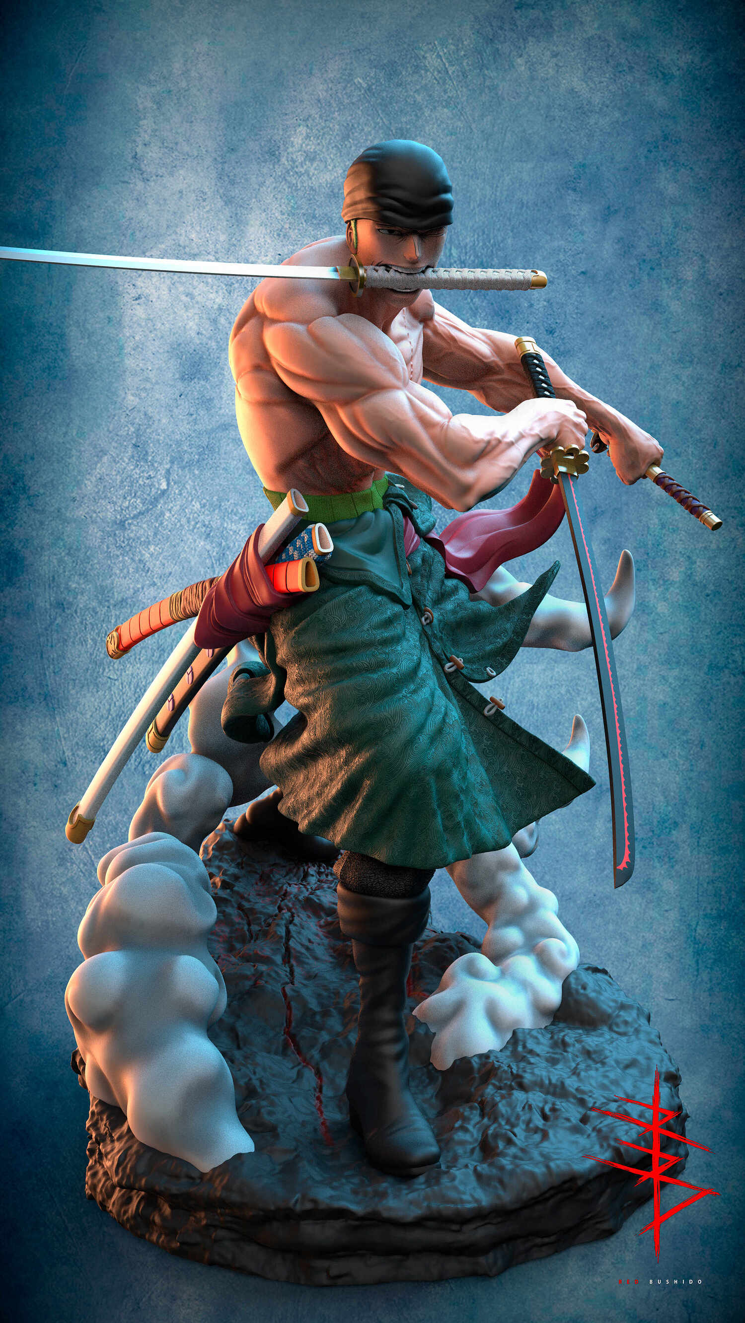 Roronoa Zoro Fan Art from One Piece anime series - #2 by Pixo_Daisuke ...
