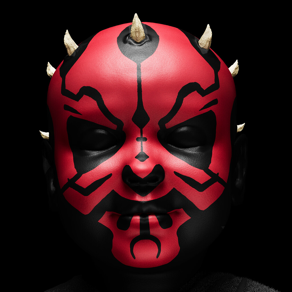 Baby Darth Maul - ZBrushCentral