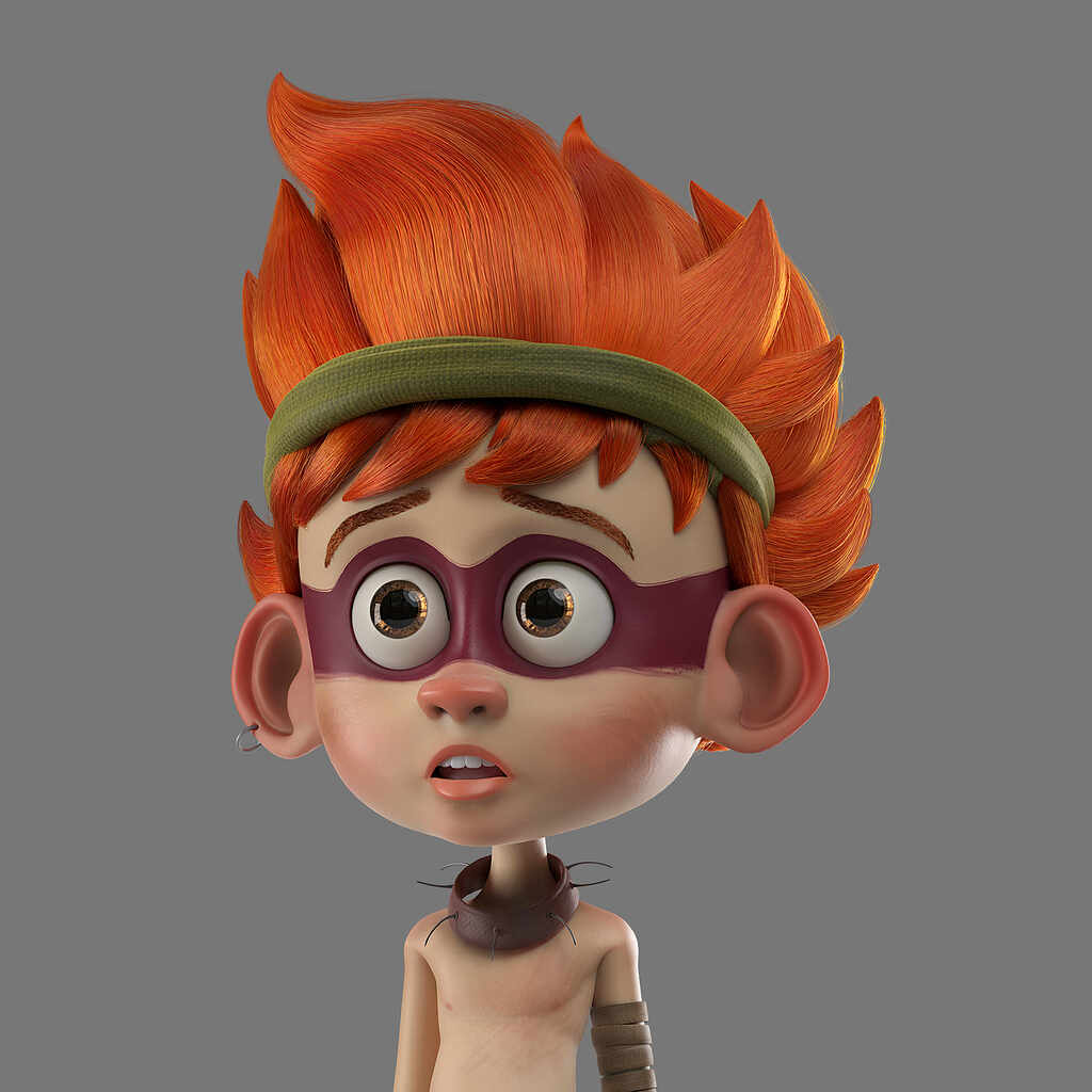 Curupira - 3D Character - ZBrushCentral