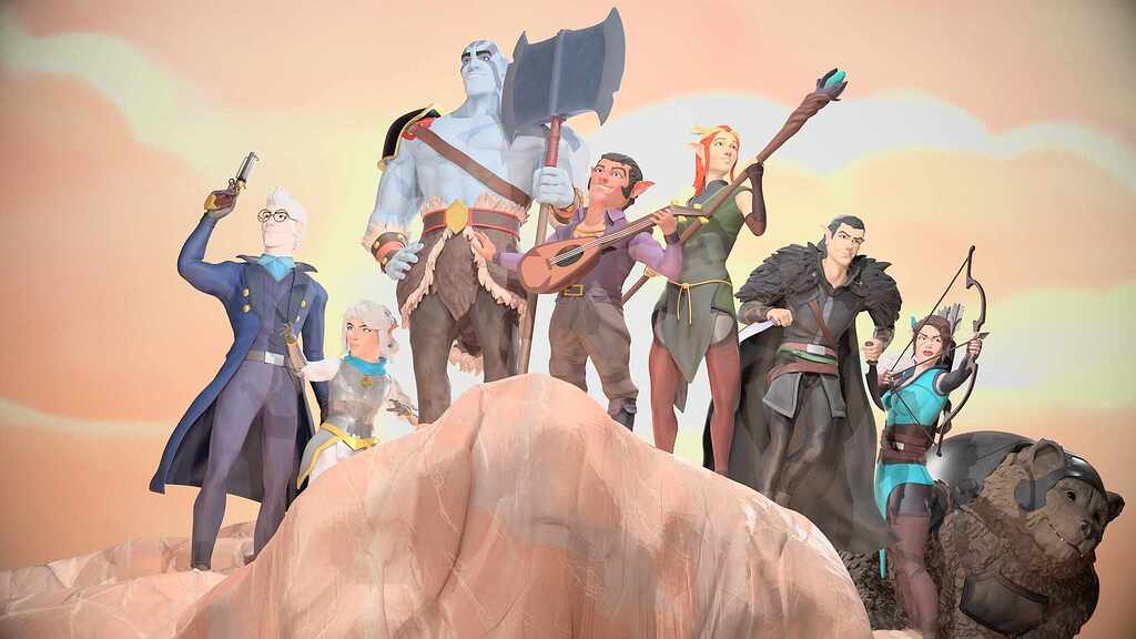 Legend of Vox Machina (Game Ready) - ZBrushCentral