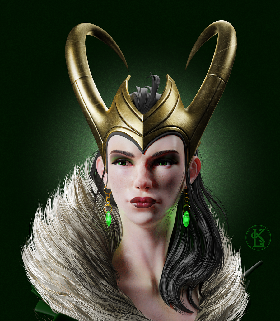 Lady Loki - ZBrushCentral