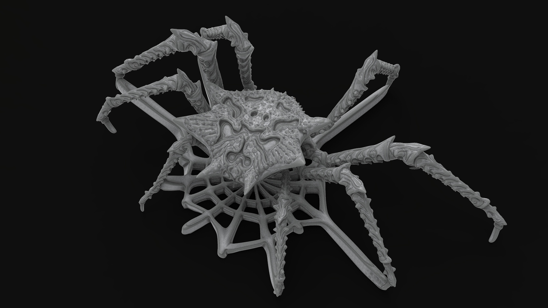 Giant Armored Spider - ZBrushCentral