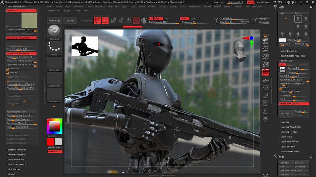 Redshift render is amazing! - ZBrushCentral
