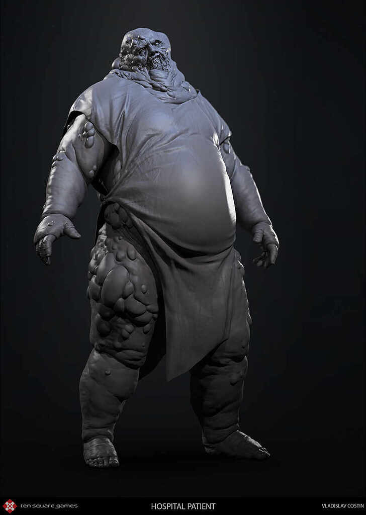 HOSPITAL PATIENT - ZBrushCentral