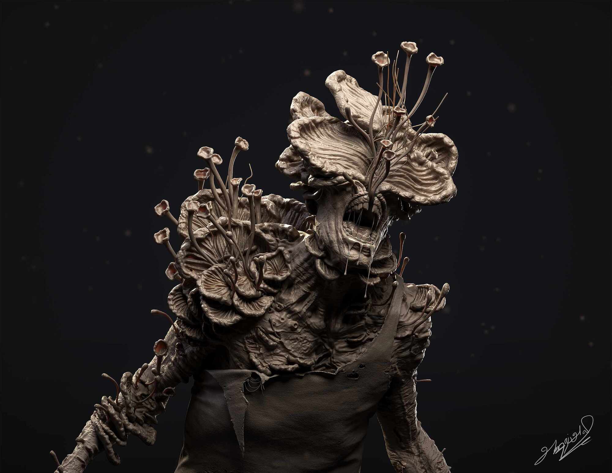 Clicker Fan Art From Last Of Us - ZBrushCentral