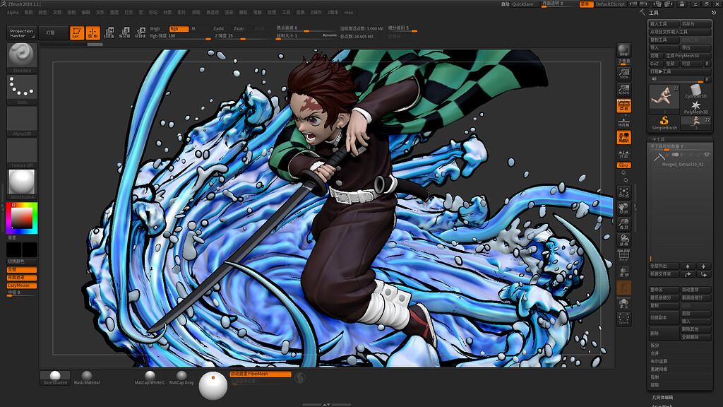 Tanjilo fanart - ZBrushCentral