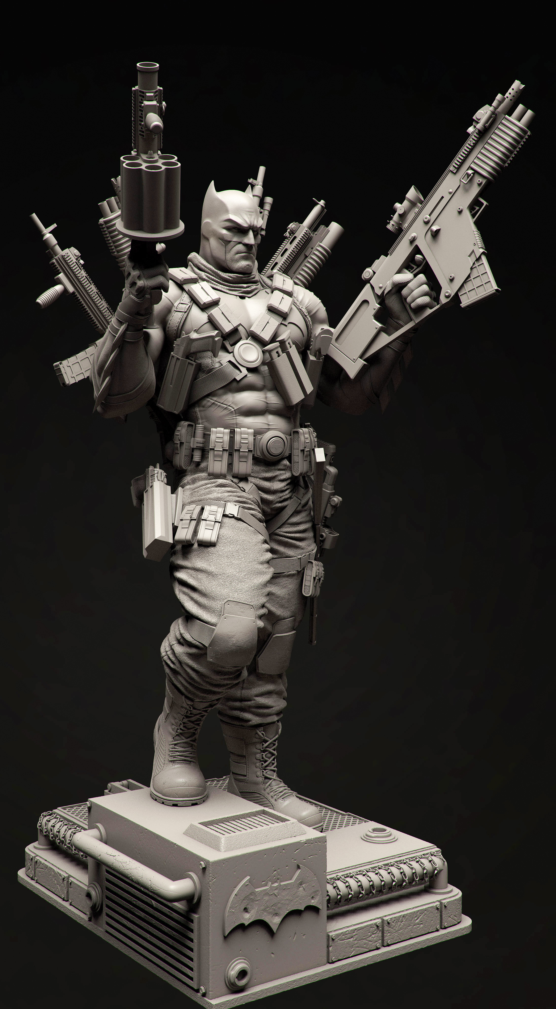 Grim KNight Batman - ZBrushCentral
