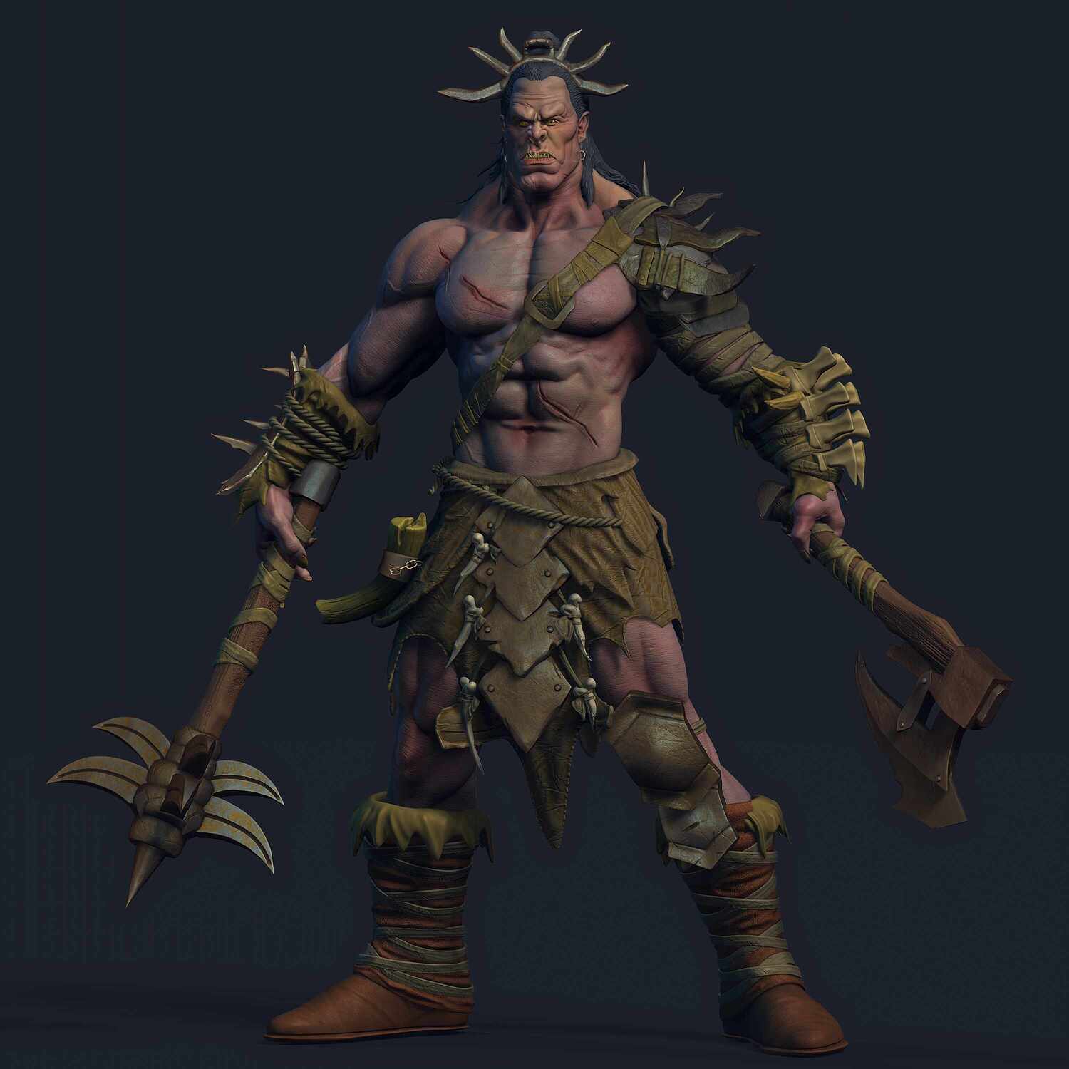 Orc Berserker - ZBrushCentral