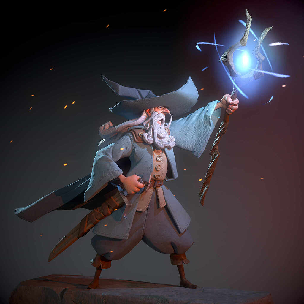 Gandalf - ZBrushCentral