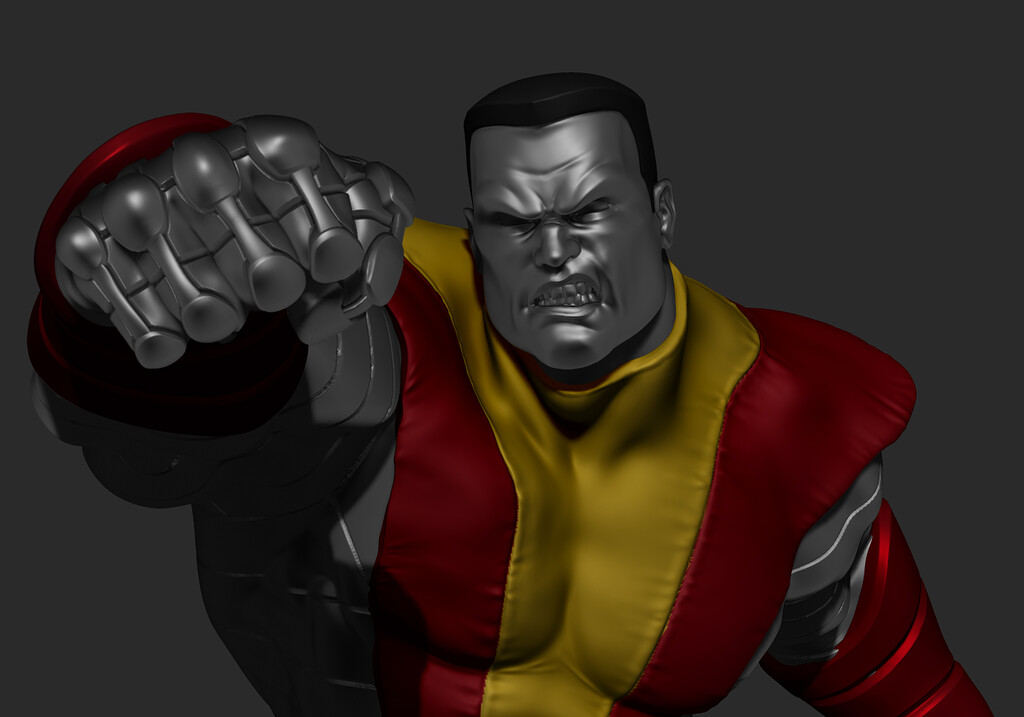Colossus fan art to print 1/6 scale - ZBrushCentral