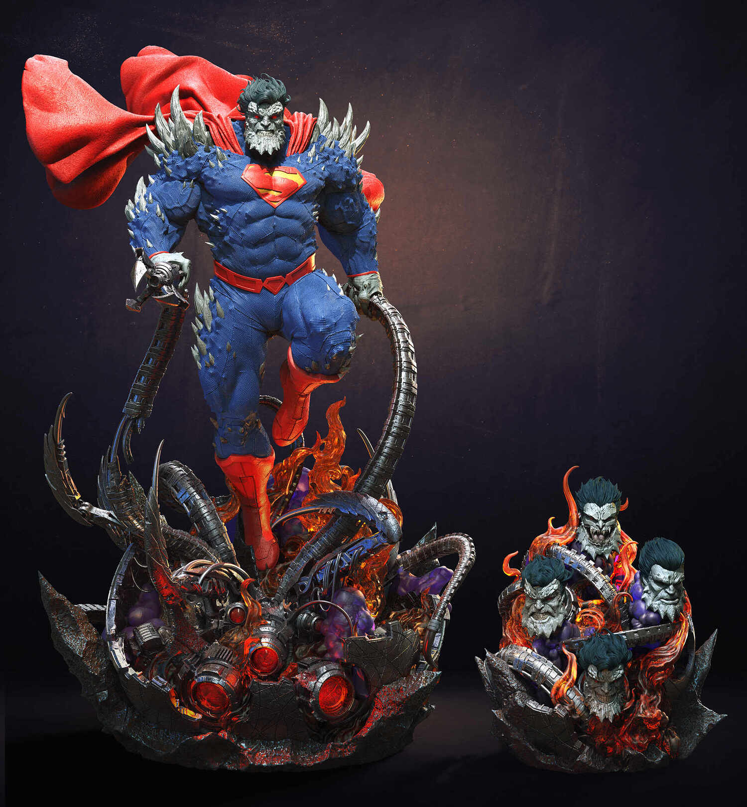 Superman Doomed (Fan Art) - ZBrushCentral