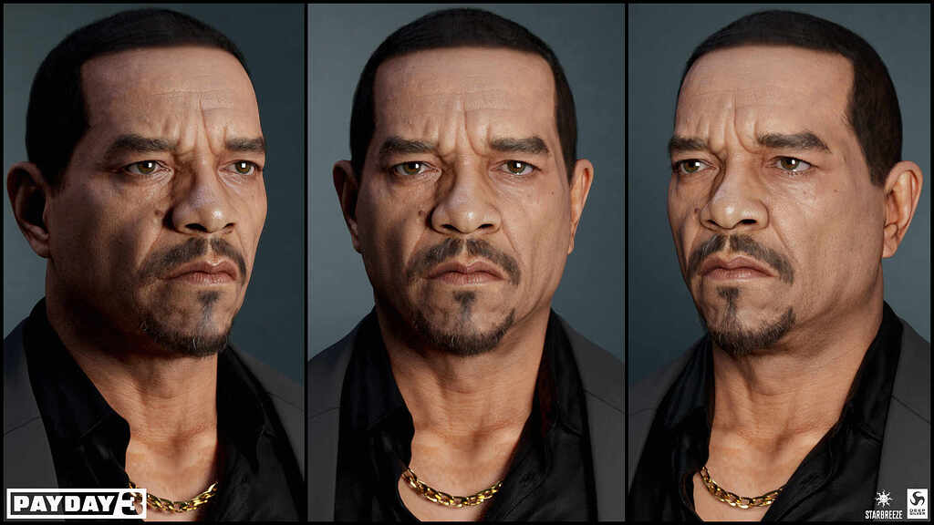 3D Portrait of Ice-T - ZBrushCentral