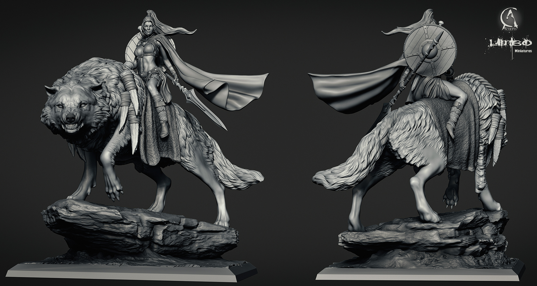 Ylva, Maiden of the Wolves - ZBrushCentral