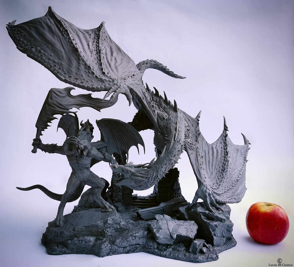 Smaug Vs the Balrog - ZBrushCentral