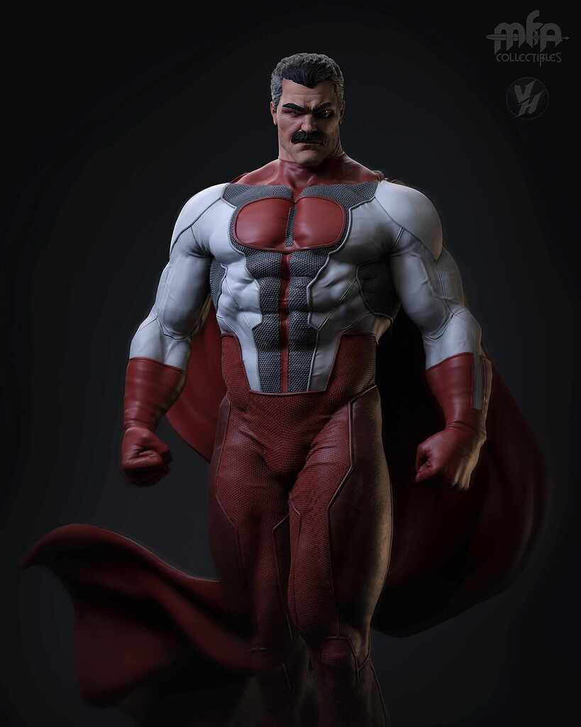 Omni-Man [FanArt] - ZBrushCentral