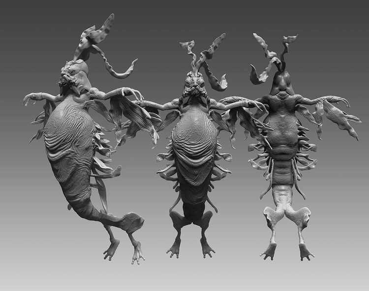 Sea creatures series - ZBrushCentral