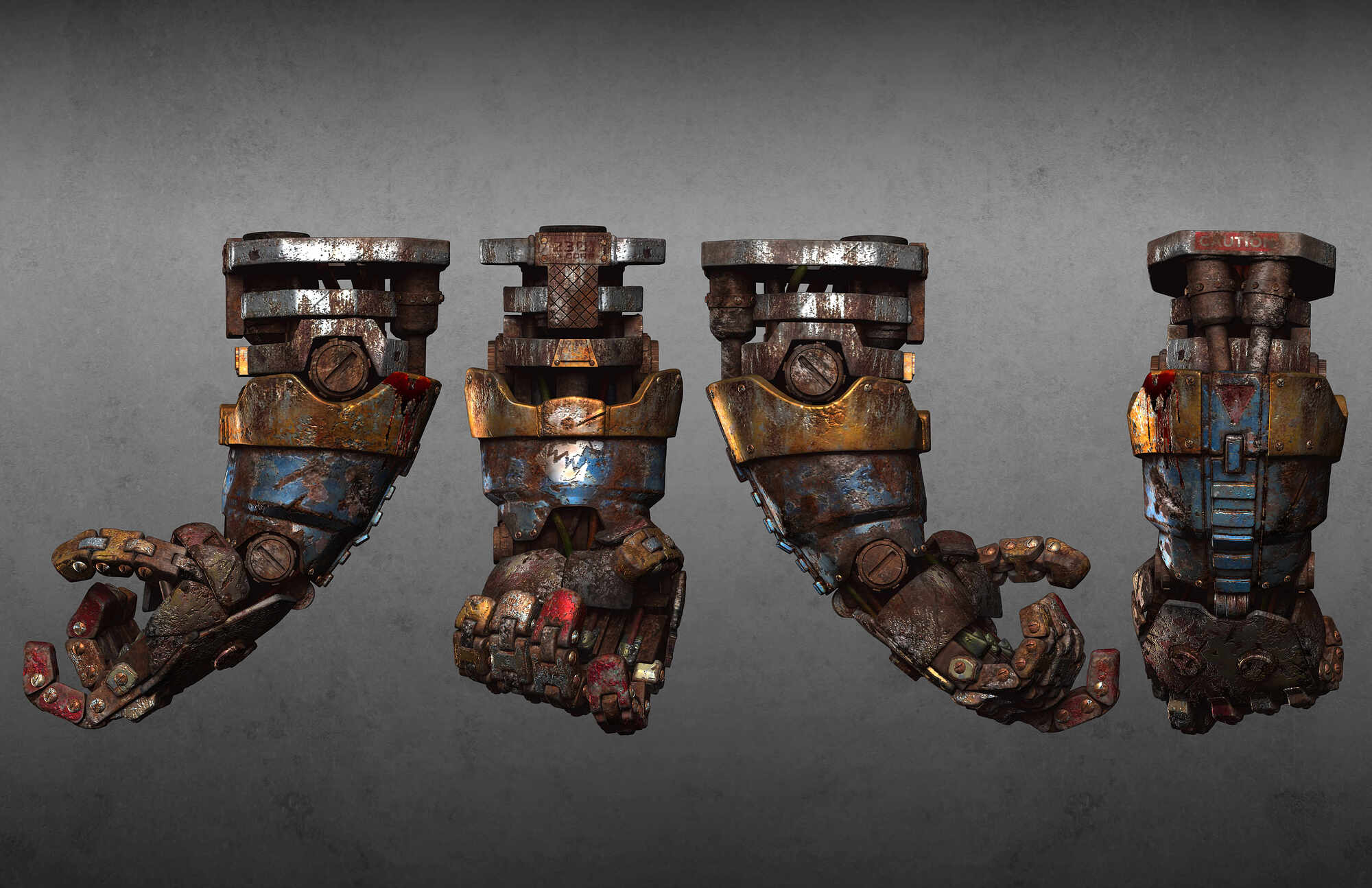 Orc Cyborg - King of the Wasteland - ZBrushCentral