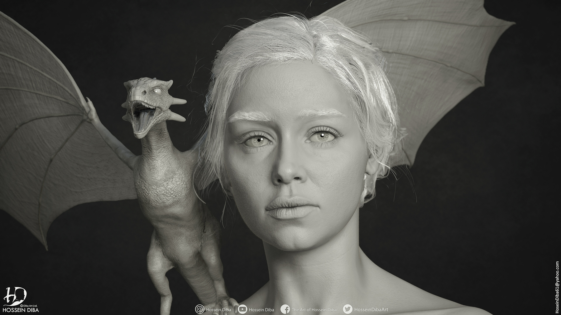 3D Model of Khaleesi (Real Time) - #4 by Asnaei - ZBrushCentral