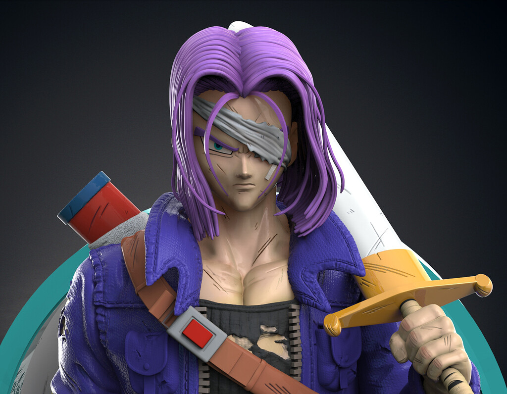 FUTURE TRUNKS - ZBrushCentral
